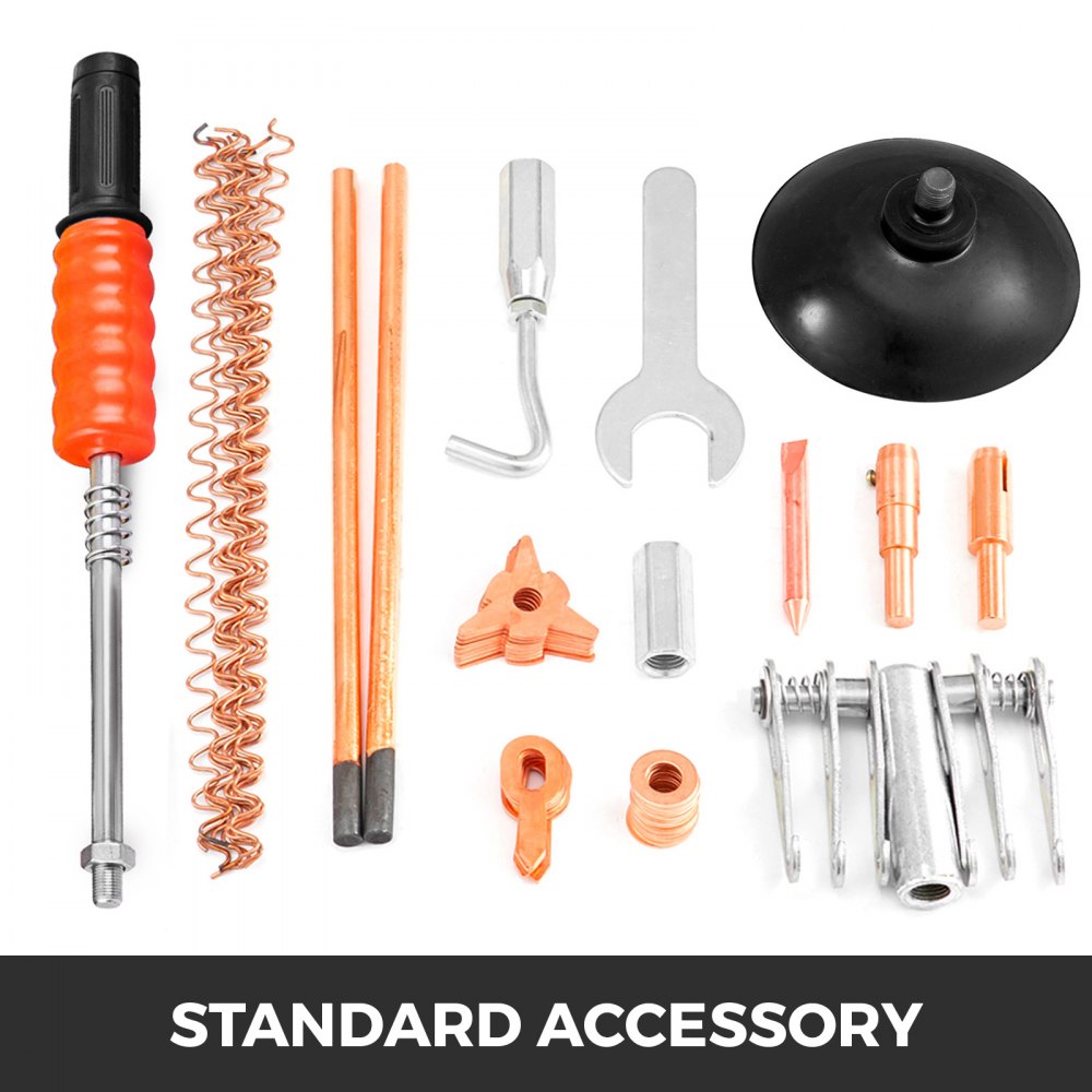 VEVOR 220V Spot Welder Dent Puller, 3000W Stud Welder Dent Repair Kit ...