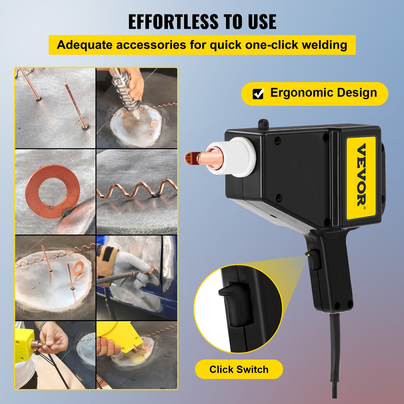 Spot Welder Auto Body Stud Welder 110V With Slide Hammer Stud Welder ...