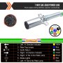 VEVOR 15FT Semi Truck Air Lines Kit, 3-in-1 Air Hoses & ABS Power Line ...