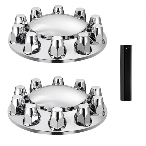 VEVOR Front Axle Cover Combo Kit ABS Lug Nut Covers with Nut Cover ...