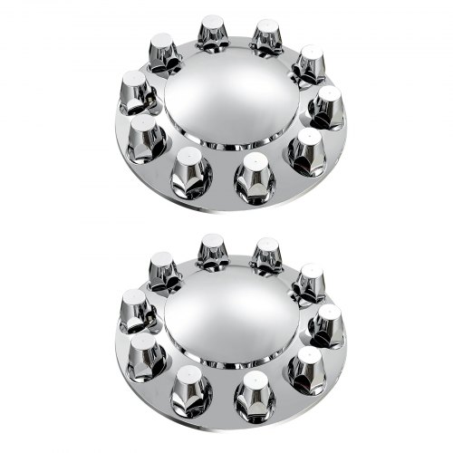 VEVOR Front Axle Cover Combo Kit ABS Lug Nut Covers with Nut Cover ...