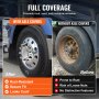 VEVOR Front Axle Wheel Covers, Dome Axle Cover for Semi Truck, ABS ...