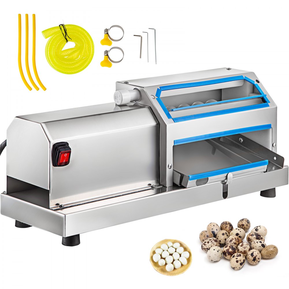 VEVOR Quail Egg Peeler Machine 60KG/H Quail Egg Sheller 25W Quail Egg ...