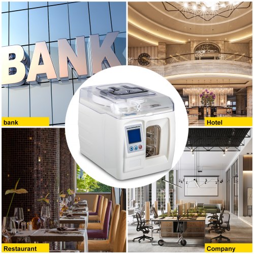 VEVOR Banknote Binding Machine, 1.5 s/Once, Automatic Money Binder w ...