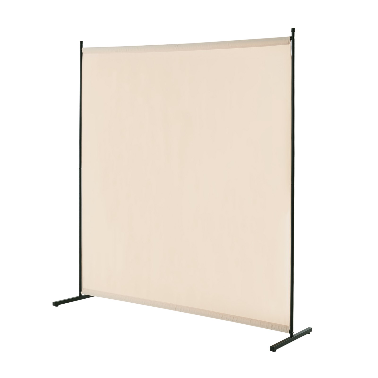 VEVOR Single Panel Room Divider – 6FT, 71.3" × 71.5", Beige