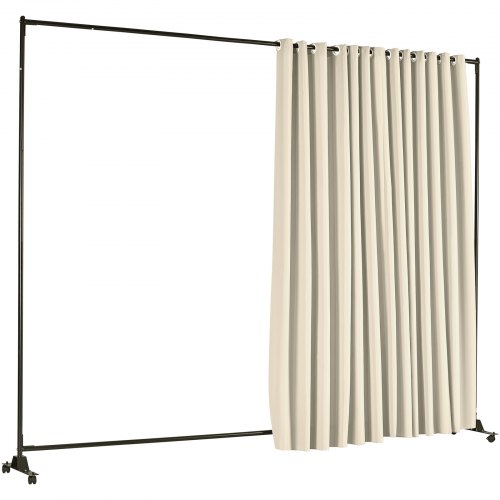VEVOR Room Divider, 8 ft x 10 ft Portable Panel Room Divider with ...