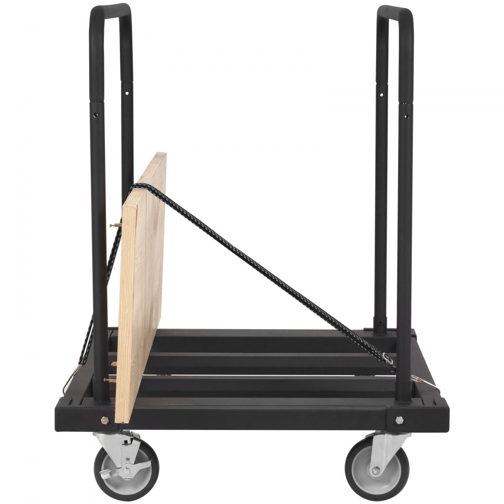 VEVOR Drywall Cart, 1800 LBS Panel Dolly Cart with 45.28" x 29.13" Deck ...