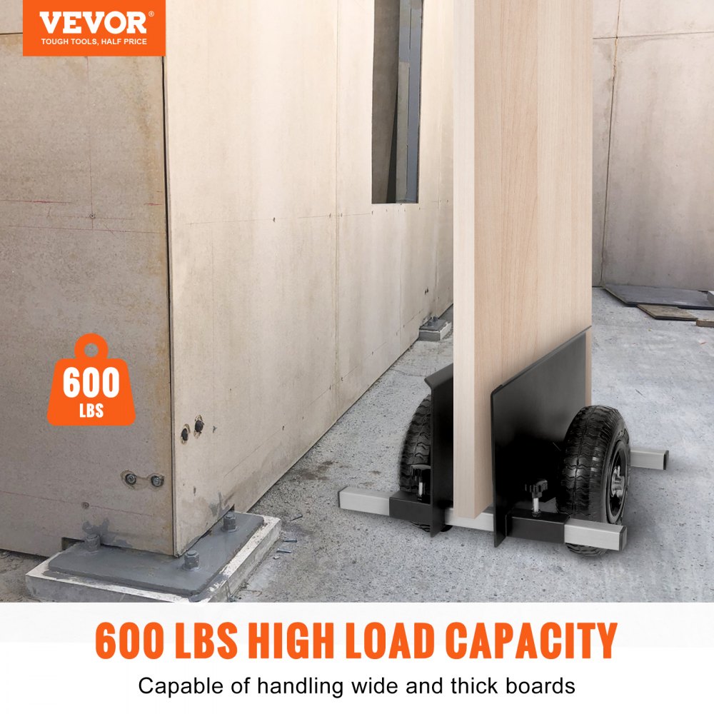VEVOR VEVOR Panel Dolly, 600LBS Capacidad Slab Dolly, Heavy Duty ...