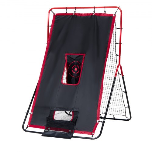 VEVOR Baseball And Softball Rebounder Net, 3.5 x 4.5 ft 2-in-1 Switch ...