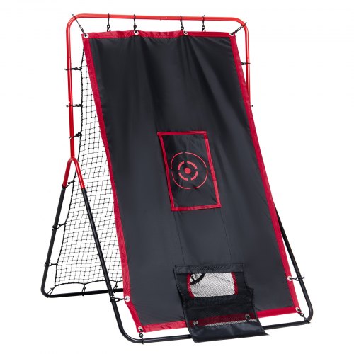 VEVOR Baseball And Softball Rebounder Net, 3.5 x 4.5 ft 2-in-1 Switch ...