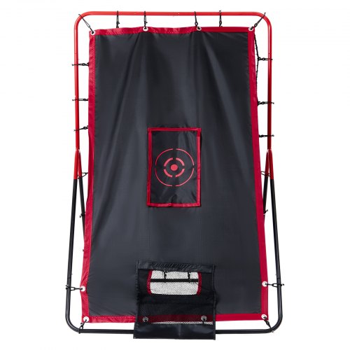 VEVOR Baseball And Softball Rebounder Net, 3.5 x 4.5 ft 2-in-1 Switch ...