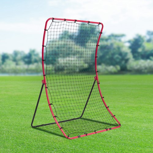 VEVOR Baseball And Softball Rebounder Net 4x5.5 ft PitchBack All Angle ...