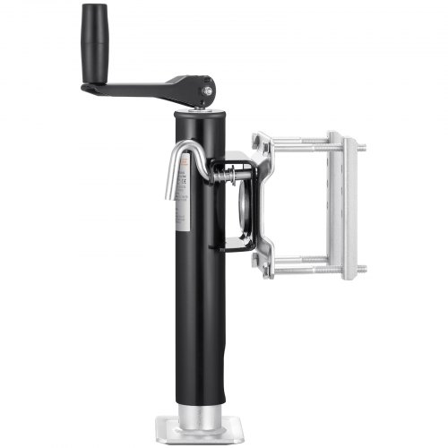 Trailer Jack Bolt-on Trailer Tongue Jack 2000 lbs Dynamic Load 10 ...