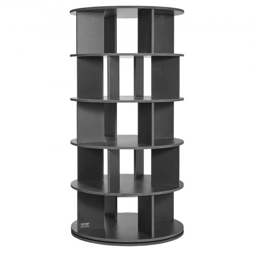 VEVOR 5 Tiers Rotating Shoe Rack Tower, 360°Spinning Shoe Display ...