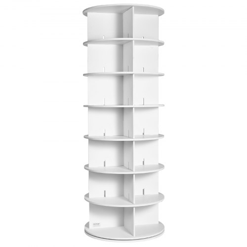 VEVOR 7 Tiers Rotating Shoe Rack Tower, 360°Spinning Shoe Display ...