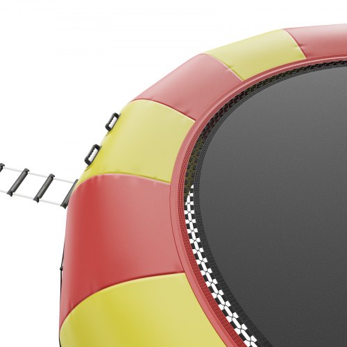 VEVOR Inflatable Water Bouncer, 17ft Recreational Water Trampoline ...