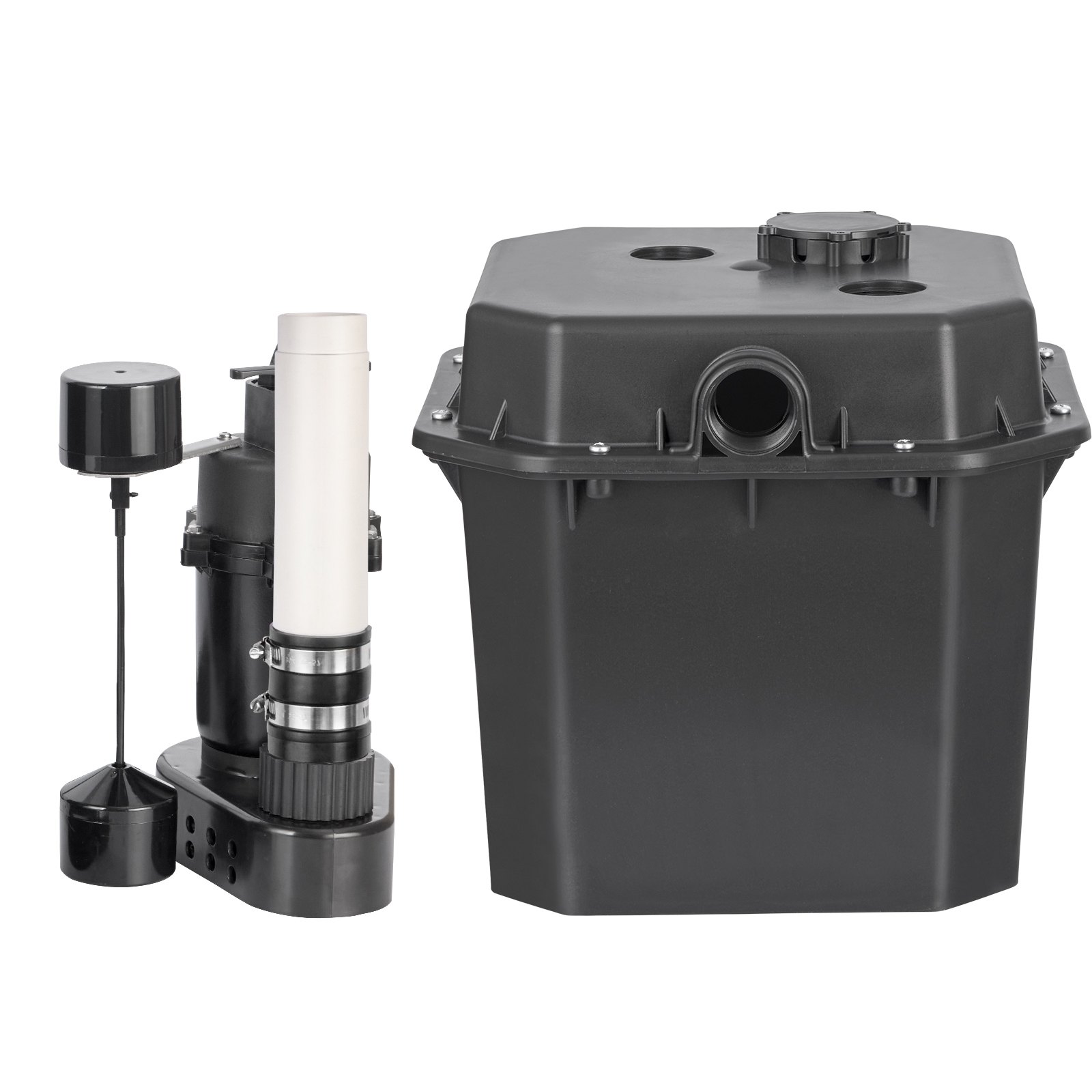VEVOR Utility Sink Pump, 1/2 HP, 120-Volt, 3500 GPH Flow, 28 ft Head ...