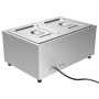 VEVOR 2-Pan Commercial Food Warmer, 2 x 12QT Electric Steam Table ...