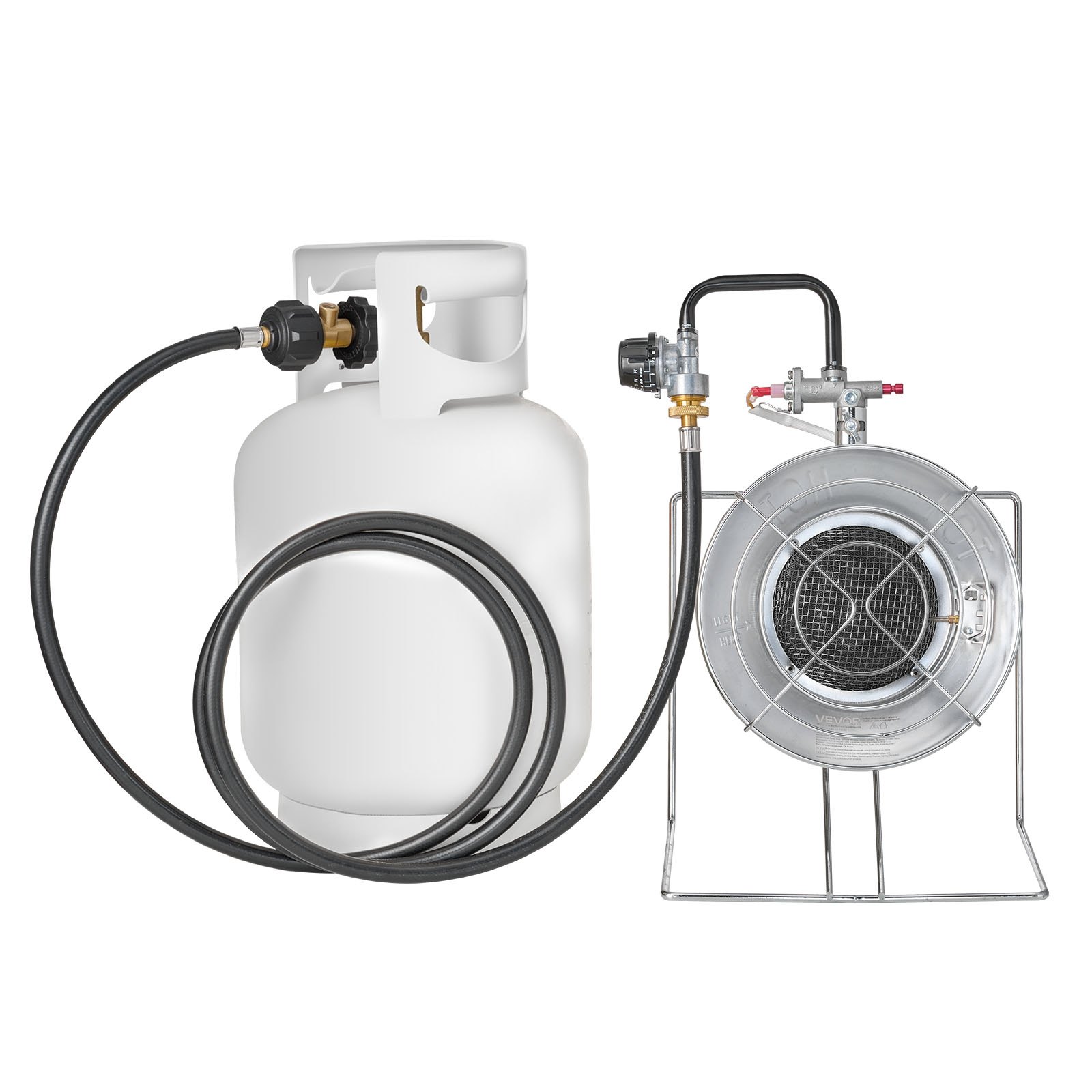 VEVOR Propane Single Burner Heater – 450 FT², 18,000 BTU