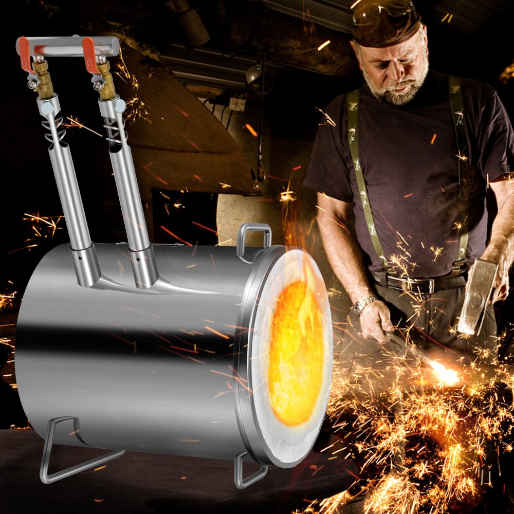 VEVOR Propane Melting Furnace Kit, 12KG Large Capacity Foundry Home ...