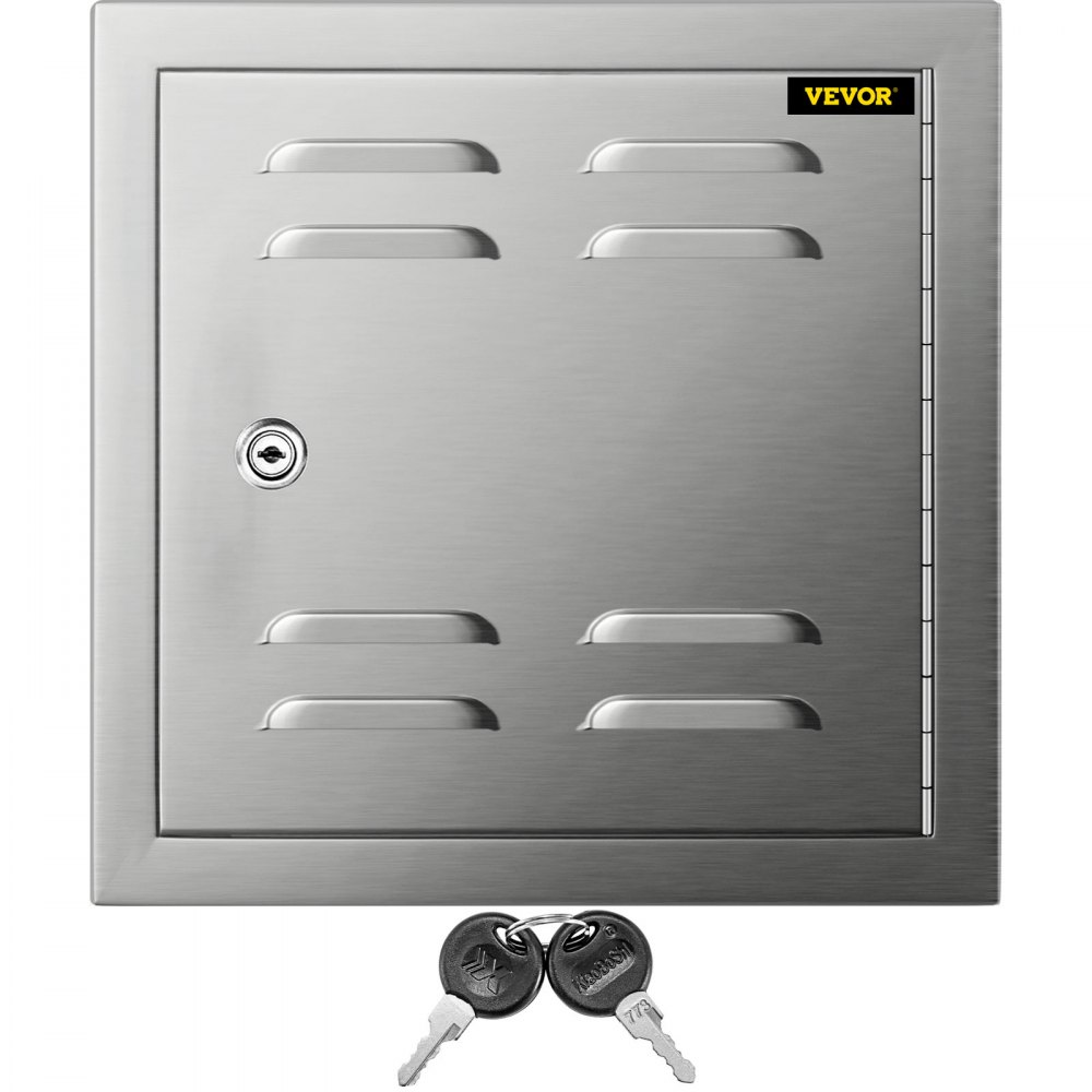 VEVOR Vented Access Door Single Access Door with Vents 304 Stainless ...