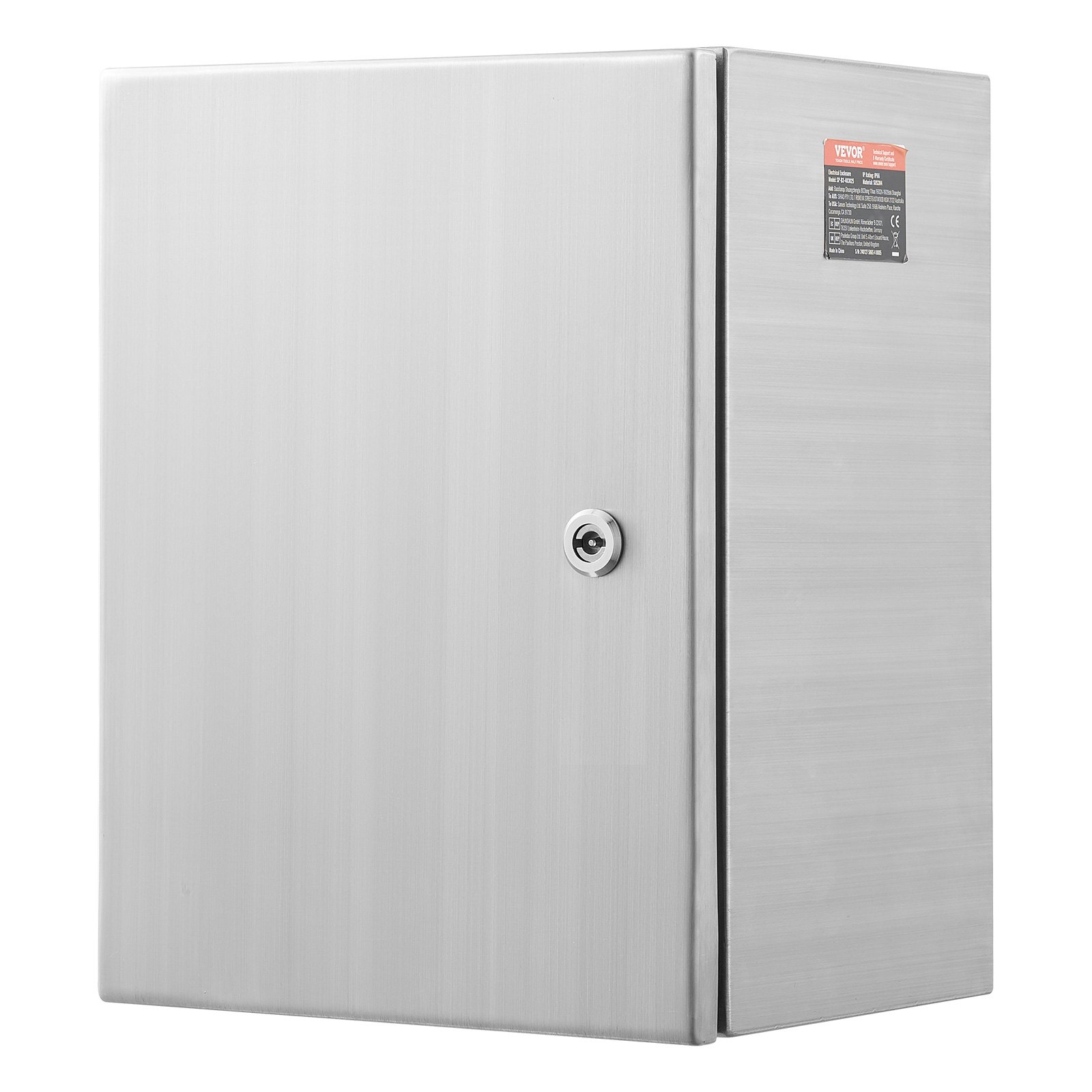 VEVOR Steel Electrical Box, 16"x 12"x 10", 304 Stainless Steel ...