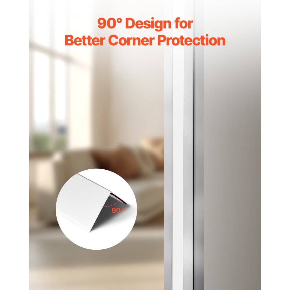 VEVOR Corner Protector Aluminium – 2x2x48 Inch, 12 Pack