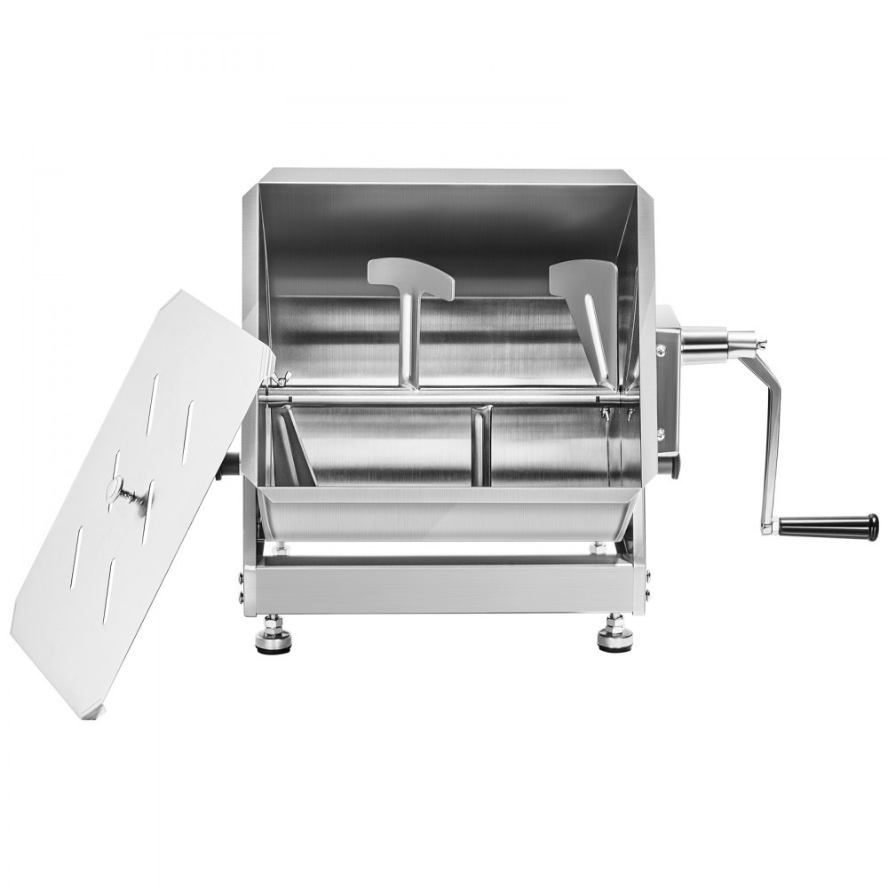 VEVOR 15 Pound Tilt Manual Meat Mixer Sausage Hand Mixer Machine ...