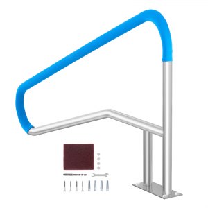 VEVOR Stainless Steel Pool Handrails – 54 x 36 Inch Rail