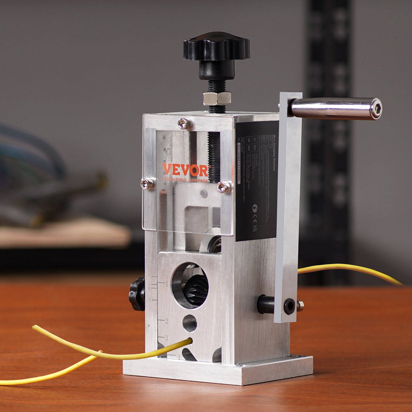 VEVOR VEVOR Manual Wire Stripping Machine, 0.06''-1.5'' Copper Stripper ...