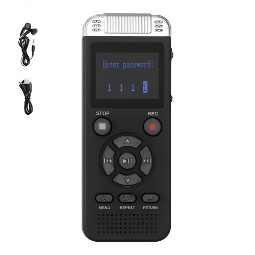 Digital Voice Recorder 128GB Voice Activated Audio Recorder with ...