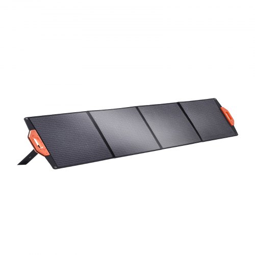 VEVOR Portable Monocrystalline Solar Panel 200W Foldable ETFE Solar ...