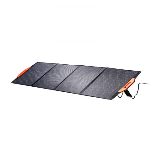 VEVOR Portable Monocrystalline Solar Panel 200W Foldable ETFE Solar ...