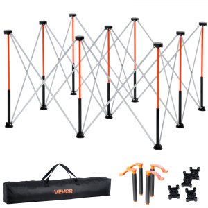 Portable Folding Workstand 4.15 x 4.15ft Collapsible Work Stand 3500lbs ...