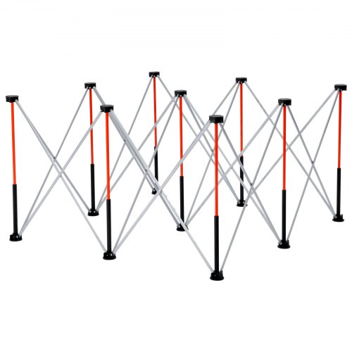 Portable Folding Workstand 4.15 x 4.15ft Collapsible Work Stand 3500lbs ...