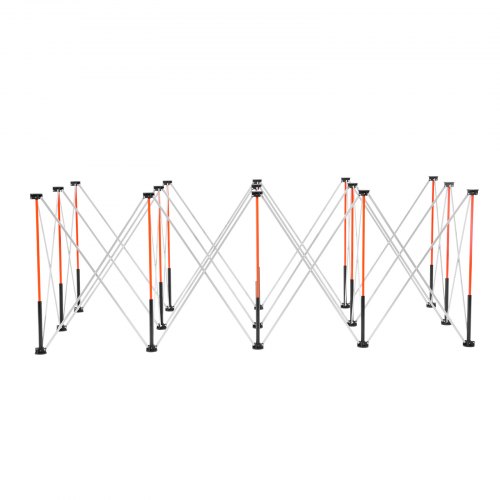 Portable Folding Workstand 8.05 x 4.13ft Collapsible Work Stand 6000lbs ...