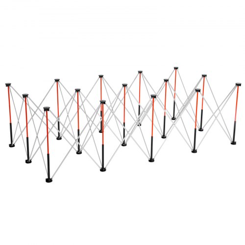 Portable Folding Workstand 8.05 x 4.13ft Collapsible Work Stand 6000lbs ...