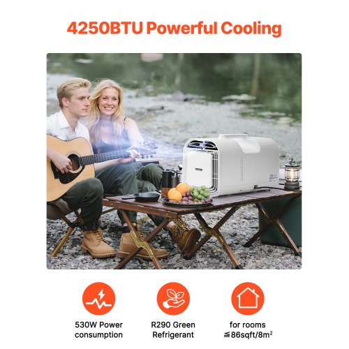 Portable Air Conditioner 4250 BTU Tent Air Conditioning for Outdoor ...