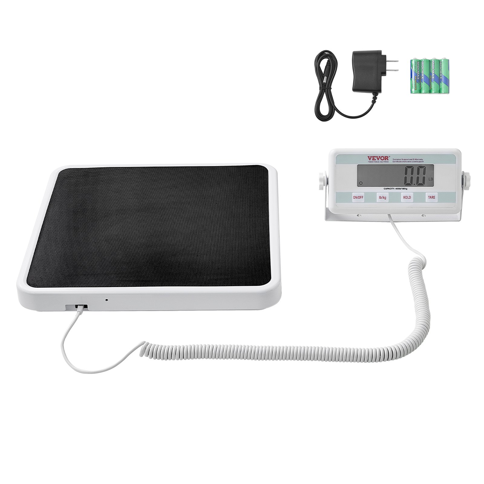 VEVOR Professional Medical Scale – 400lbs, 12.9" x 12.5"