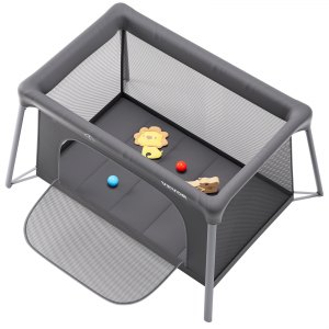 VEVOR Baby Travel Crib Play Yard Folding Baby Toddler Playpen with ...