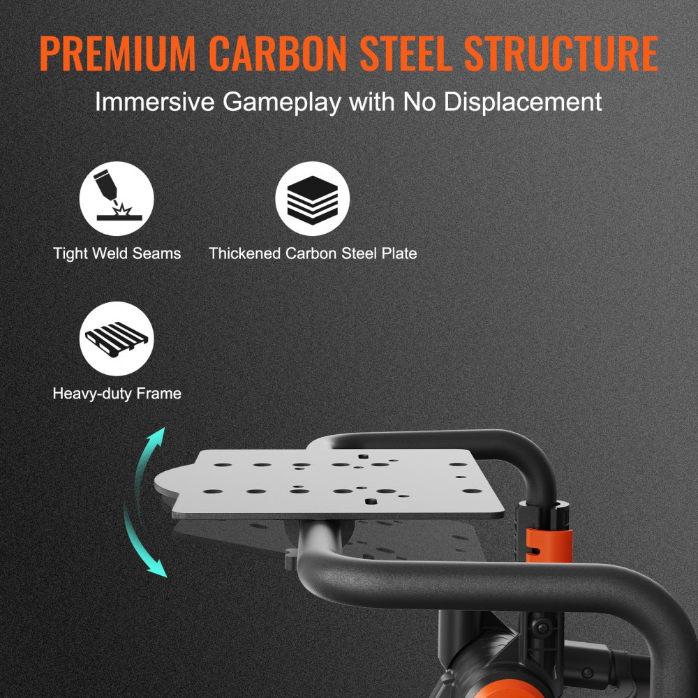 VEVOR Racing Wheel Stand Foldable Fit For Logitech,Thrustmaster,Fanatec ...