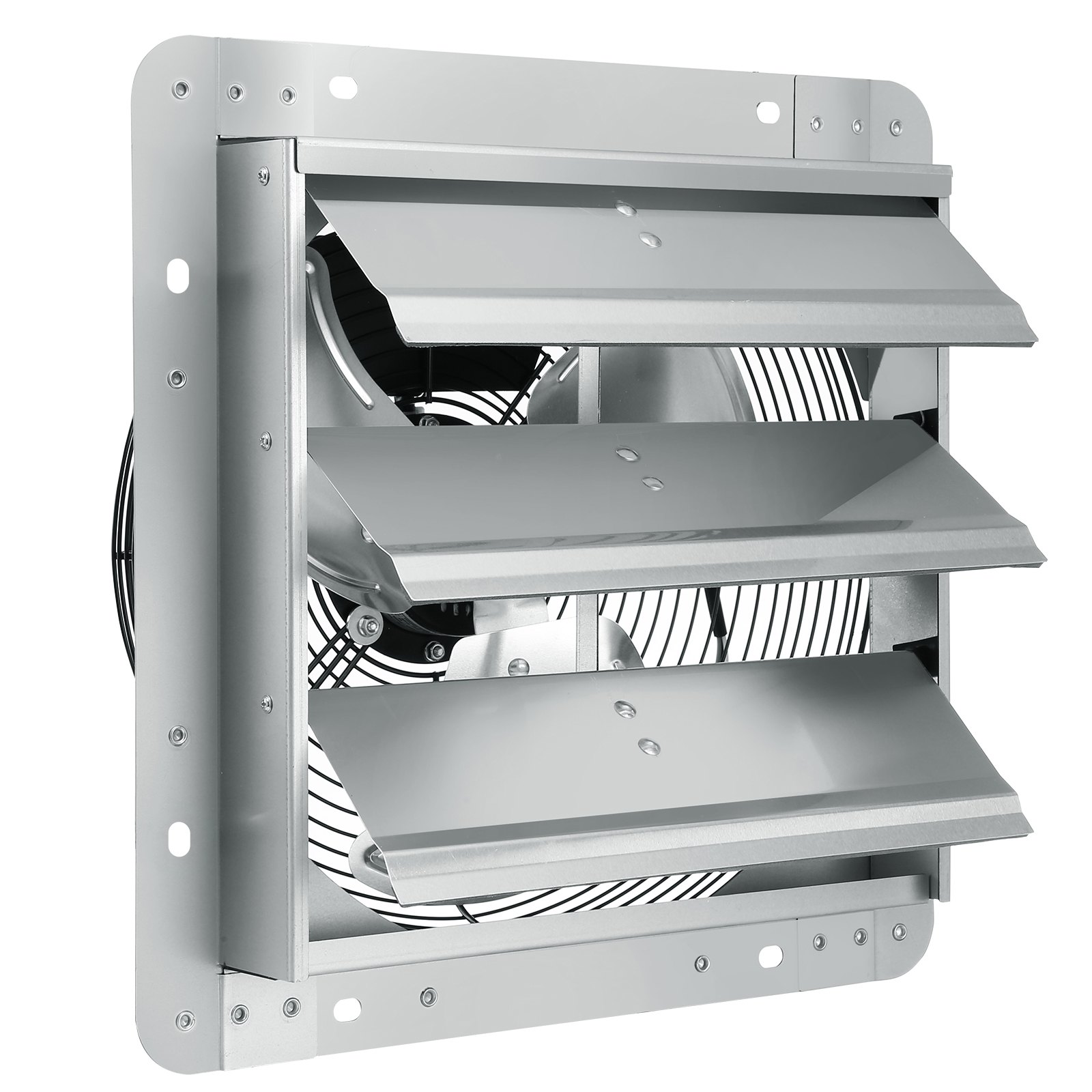 VEVOR Shutter Exhaust Fan, 305 mm High-speed 1400RPM 1084 CFM, Aluminum ...