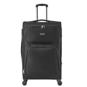 28-Inch Softside Expandable Luggage with Spinner Wheels Checked ...