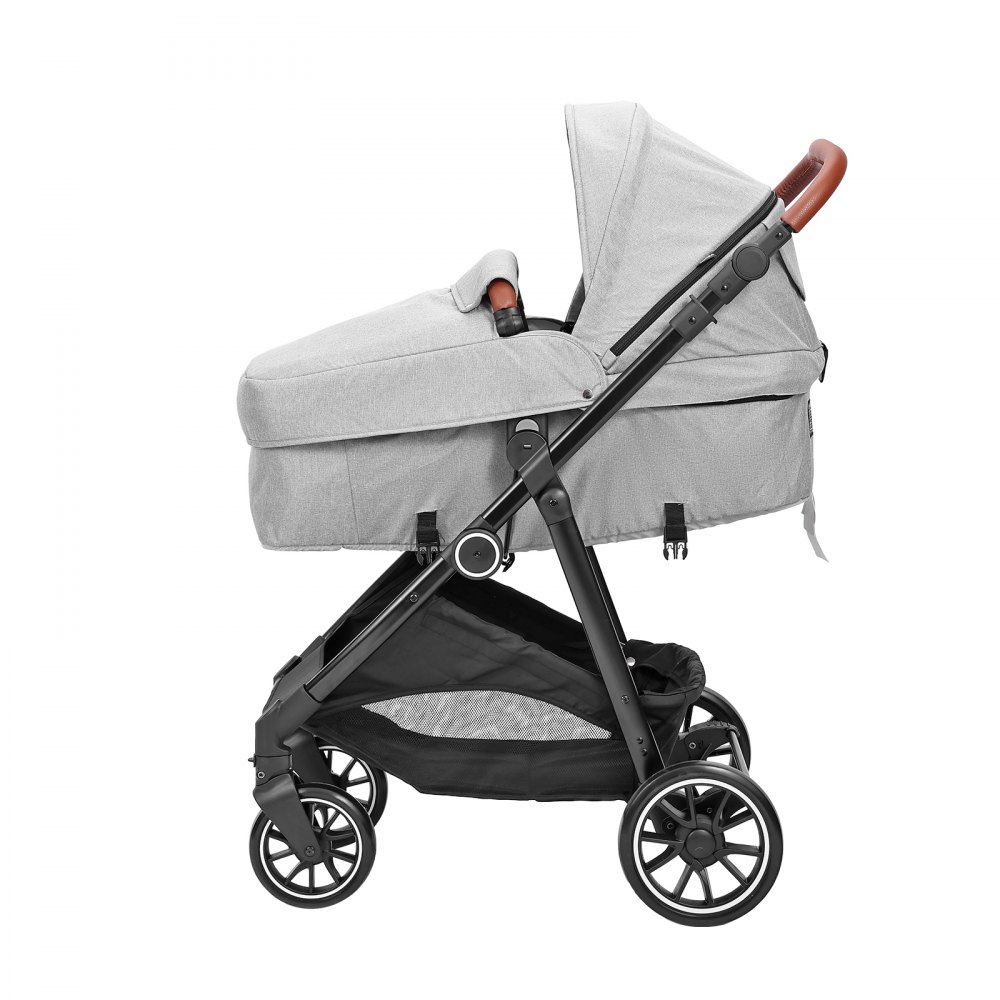 VEVOR Standard Baby Stroller, Infant Toddler Stroller with Bassinet ...