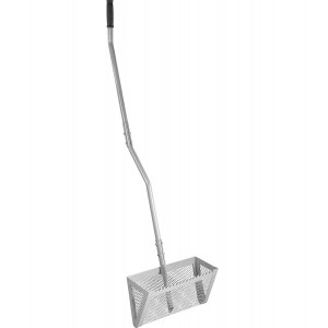 VEVOR Sand Rake, 52 inches Pole Beach Rake, Red Iron Lake Weed Rakes ...