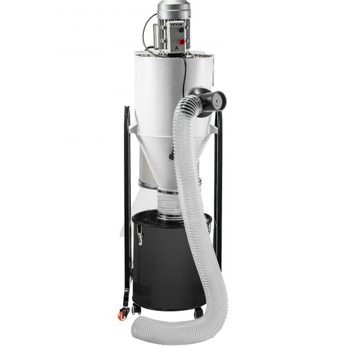 VEVOR Cyclone Dust Collector Woodworking Dust Collector 2HP 220V Heavy ...