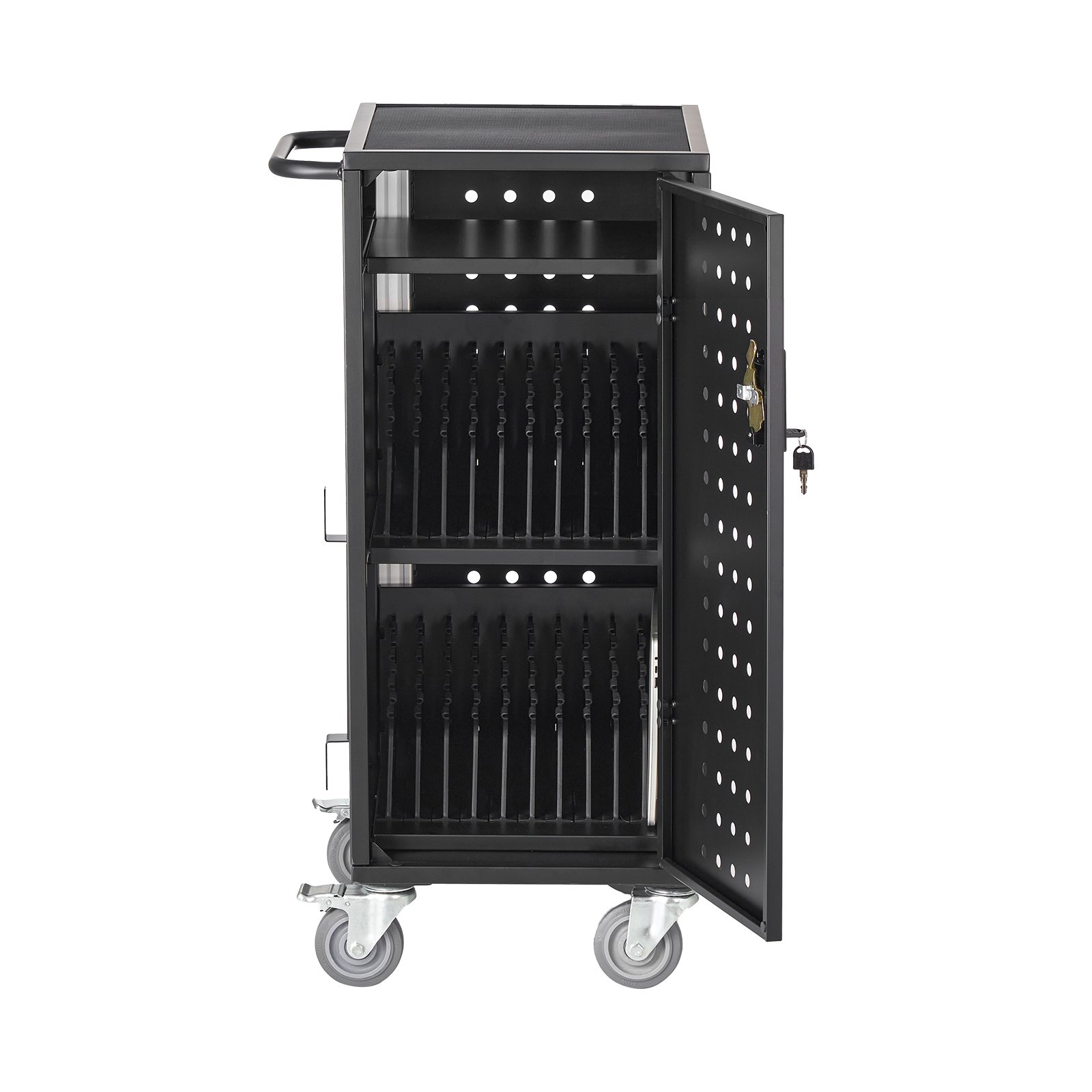 VEVOR Chromebook Cart – Mobile Charging Cart for 20 Devices