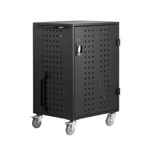 VEVOR Charging Cart, 32 Device Mobile Charging Station, Up to 15.6 in ...