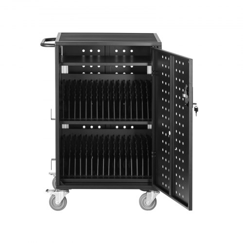 VEVOR Charging Cart, 32 Device Mobile Charging Station, Up to 15.6 in ...