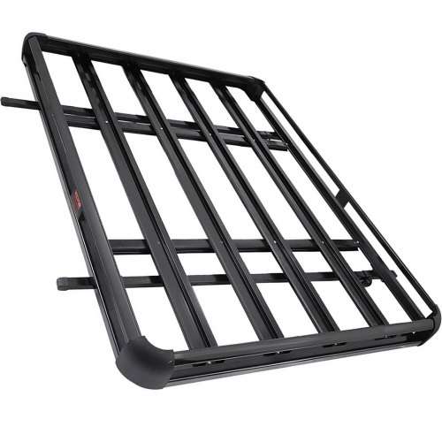 VEVOR Black Aluminium Roof Rack Basket Tray Luggage Cargo Carrier with ...